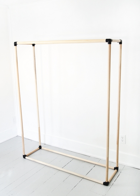 DIY Clothing Rack