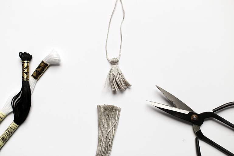 DIY Wooden Tassel Ornaments - The Merrythought
