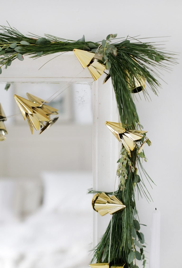 DIY Metal Tree Garland - The Merrythought