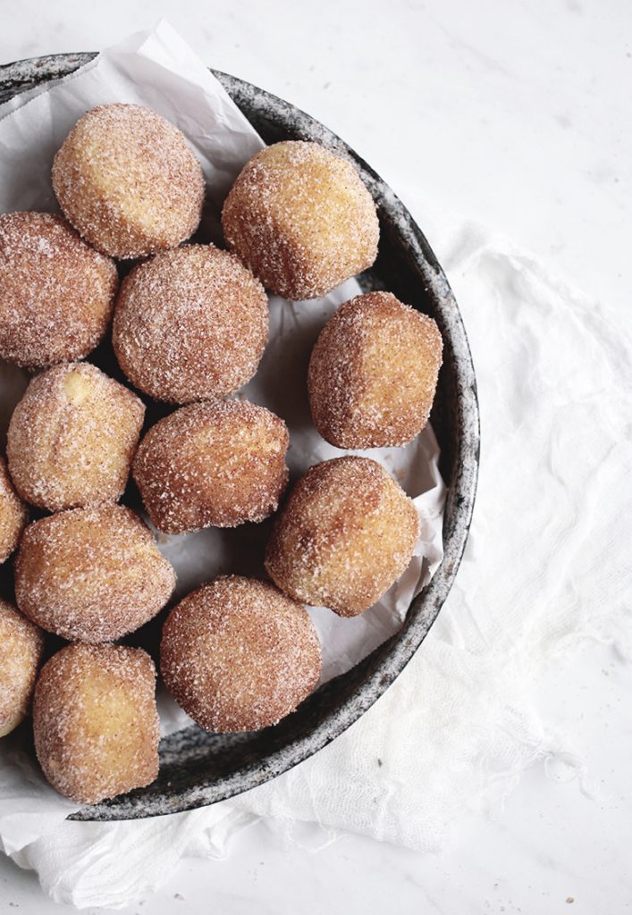 French Breakfast Puffs - Cinnamon Sugar Muffin Recipe