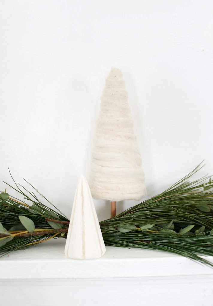 DIY Mini Christmas Trees - The Merrythought