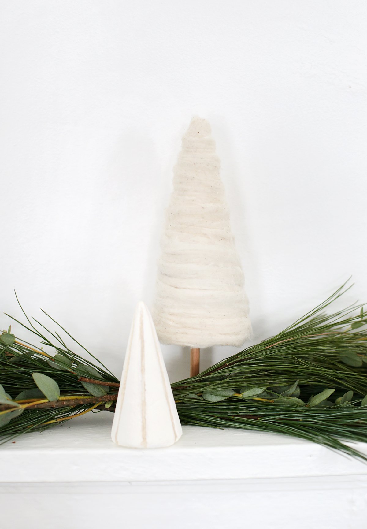 DIY Mini Christmas Trees - The Merrythought