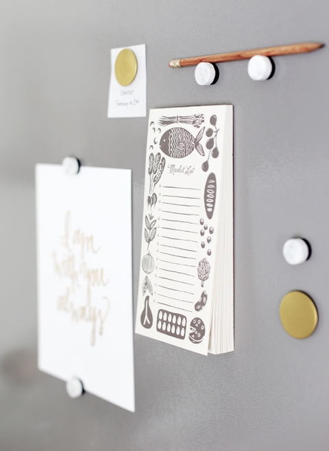 DIY Marble Magnets - The Merrythought