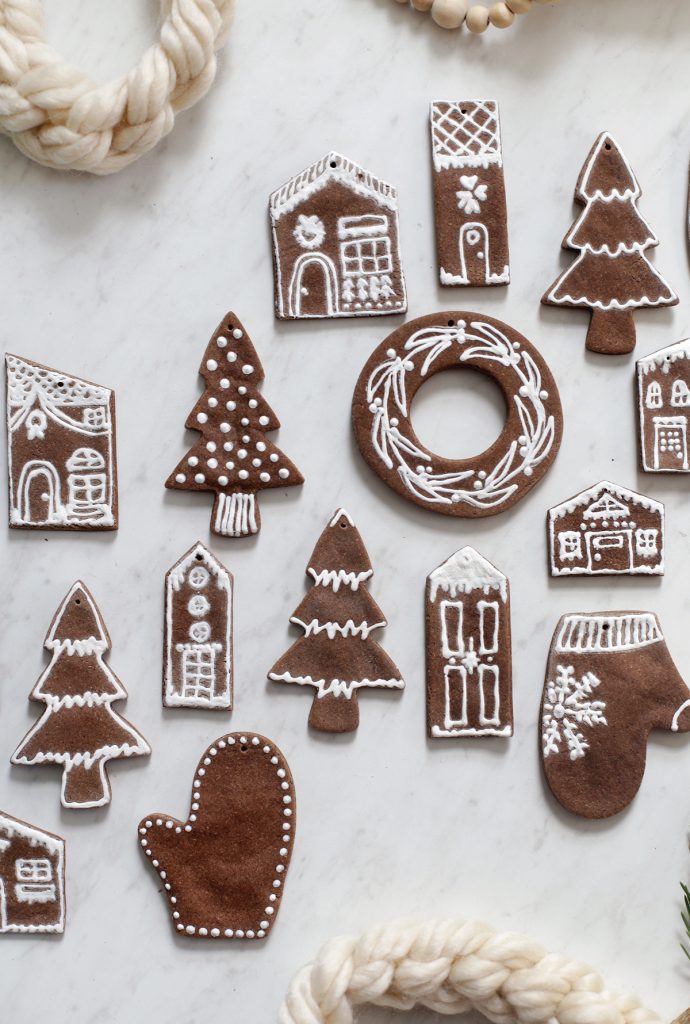 Gingerbread Salt Dough Ornaments - The Merrythought