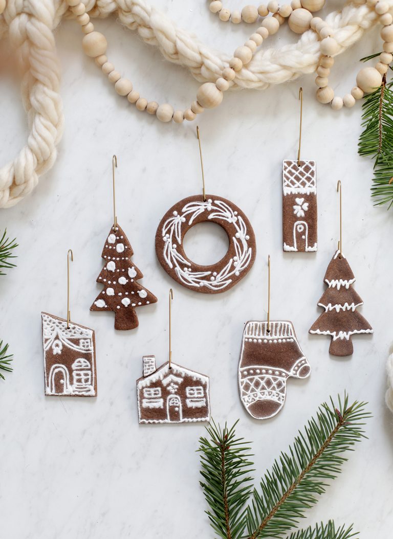 Gingerbread Salt Dough Ornaments - The Merrythought