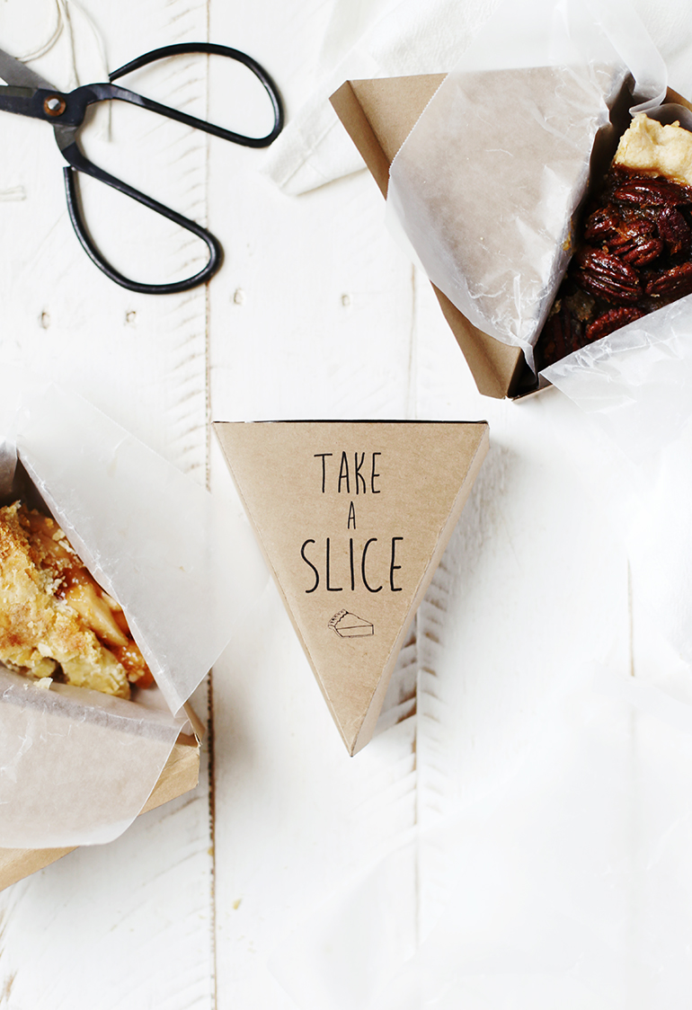 Printable Pie Box - The Merrythought