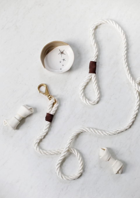 DIY Rope Dog Leash - The Merrythought