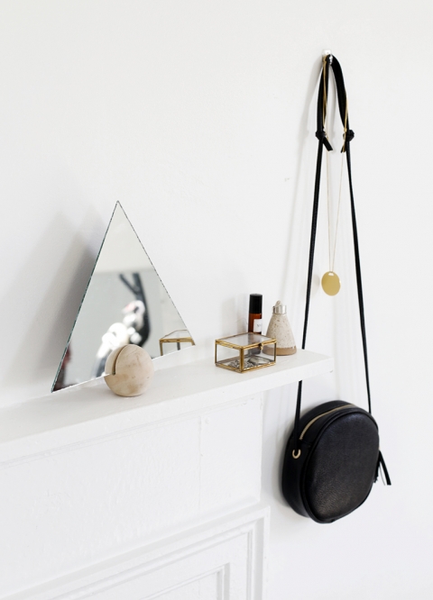 DIY Triangle Mirror - The Merrythought