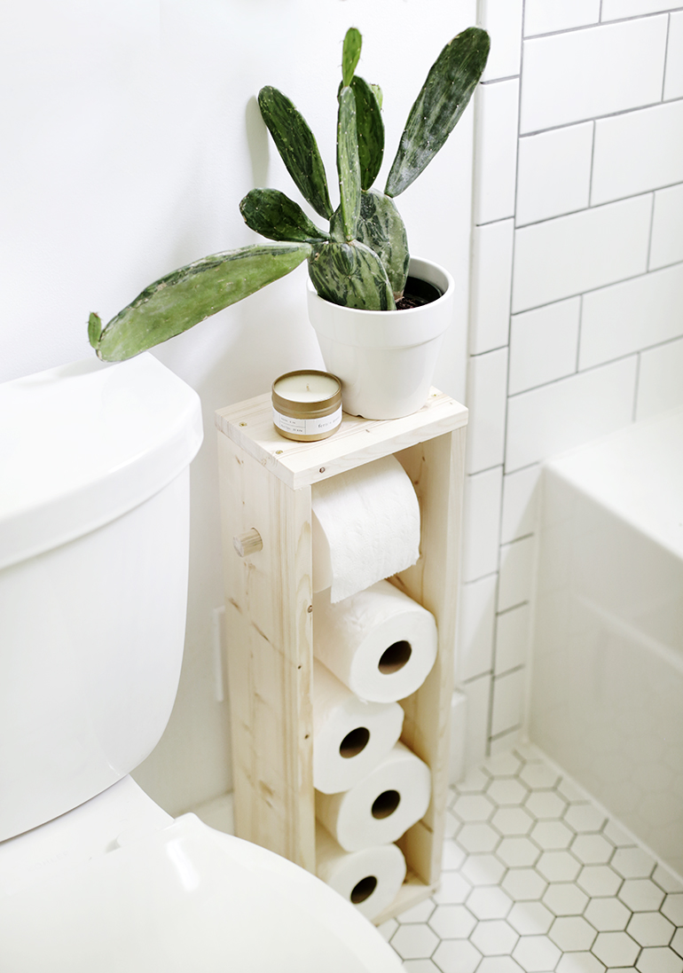 DIY Toilet Paper Stand - The Merrythought