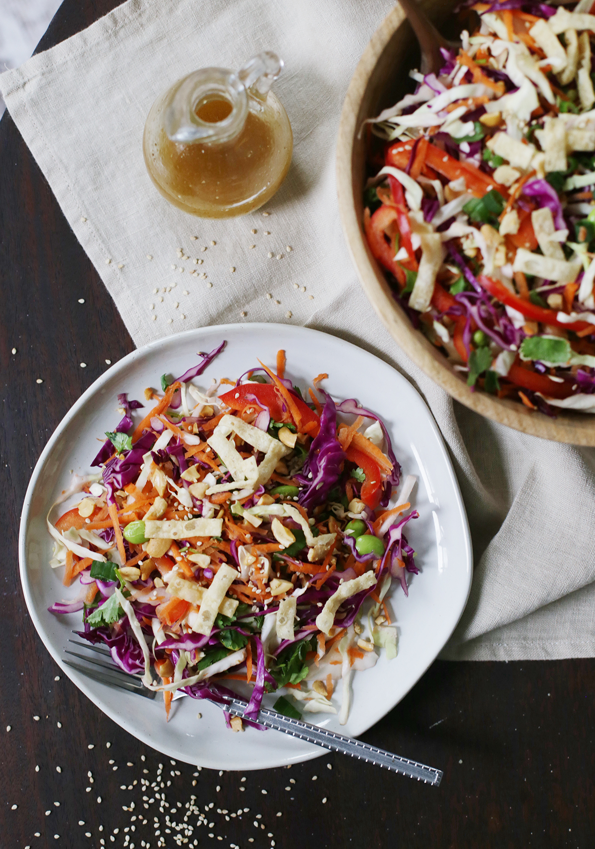 Crunchy Sesame Salad - The Merrythought