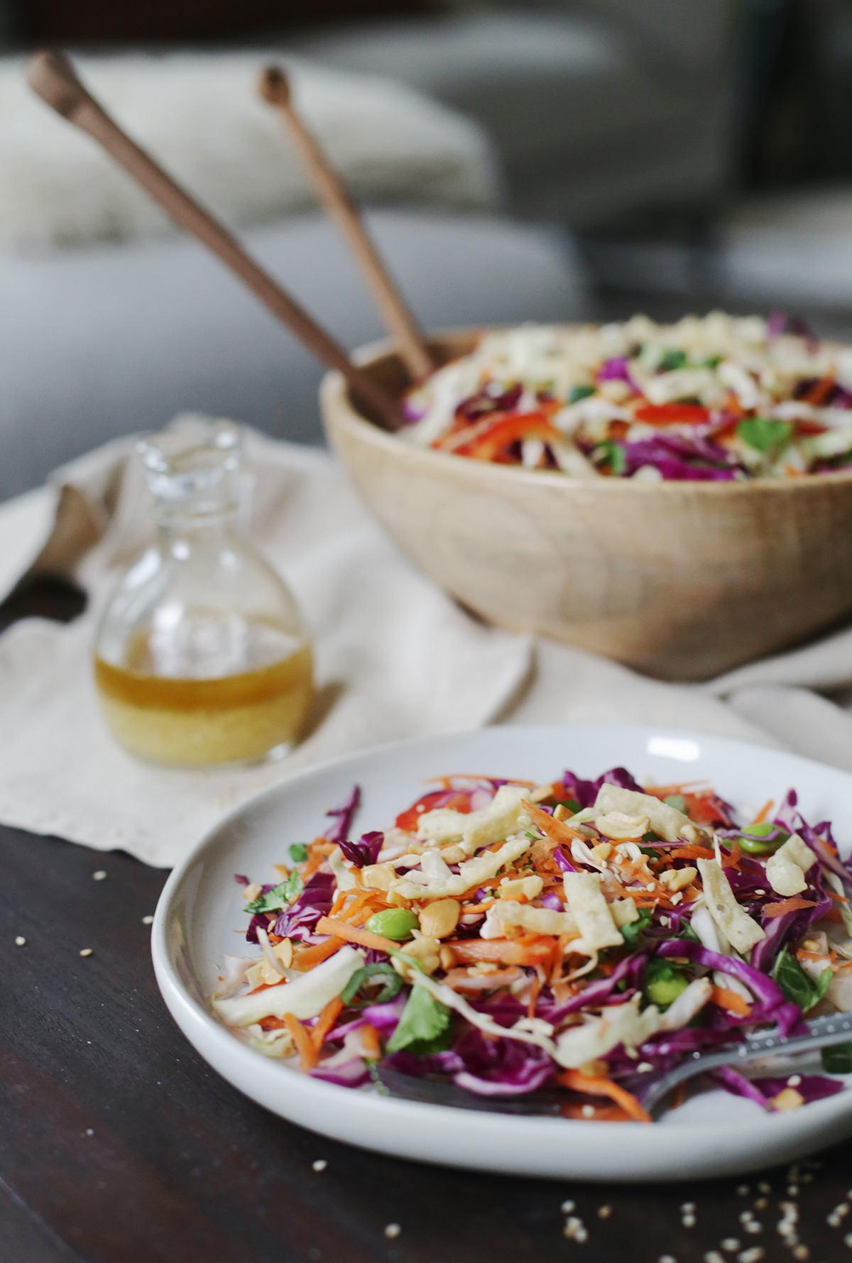 Crunchy Sesame Salad - The Merrythought
