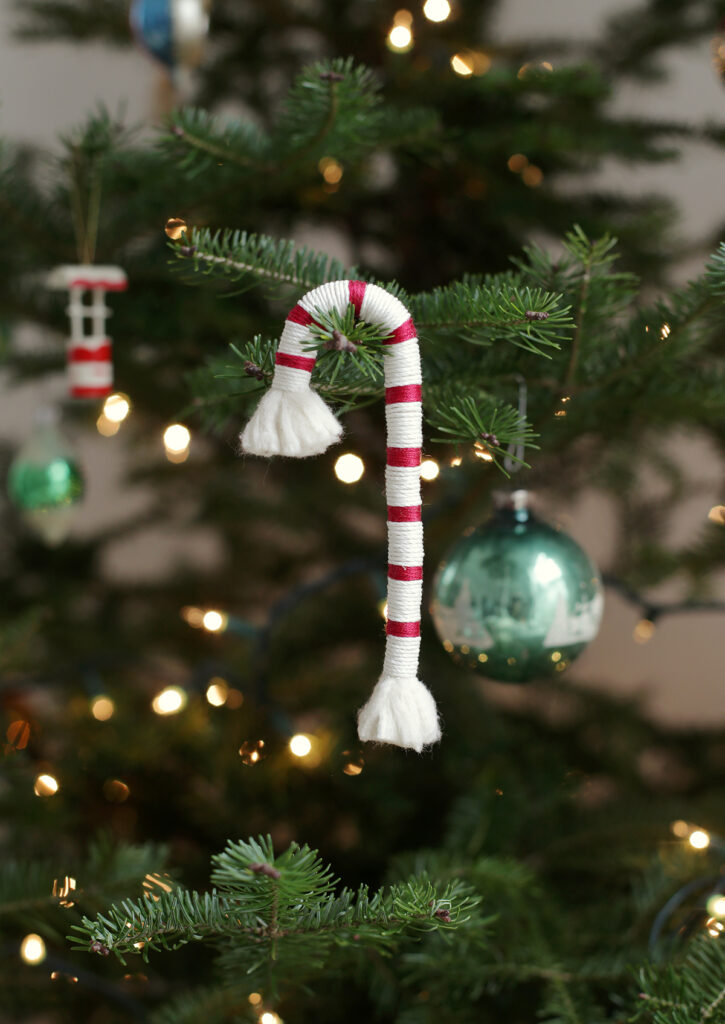 Macrame Candy Canes - The Merrythought