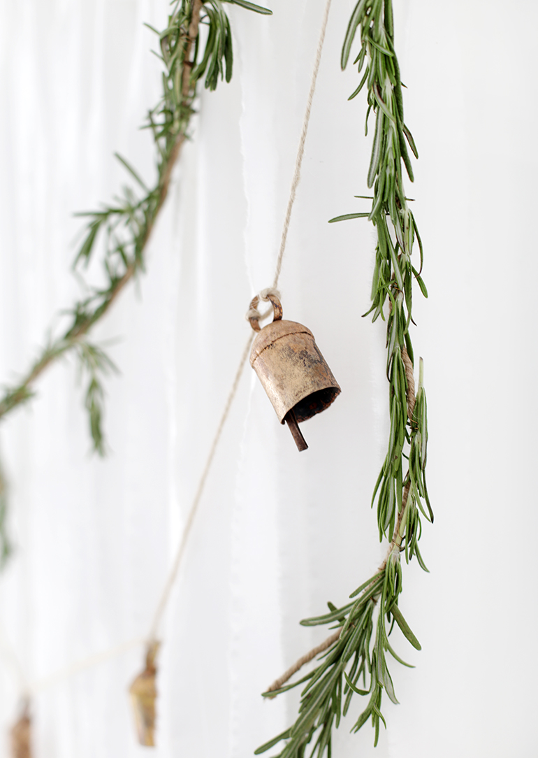 DIY Tin Bell Garland - The Merrythought