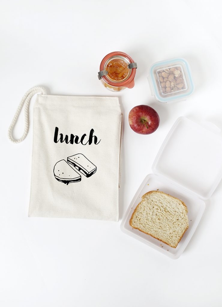 DIY Lunch Bag with Printable - The Merrythought