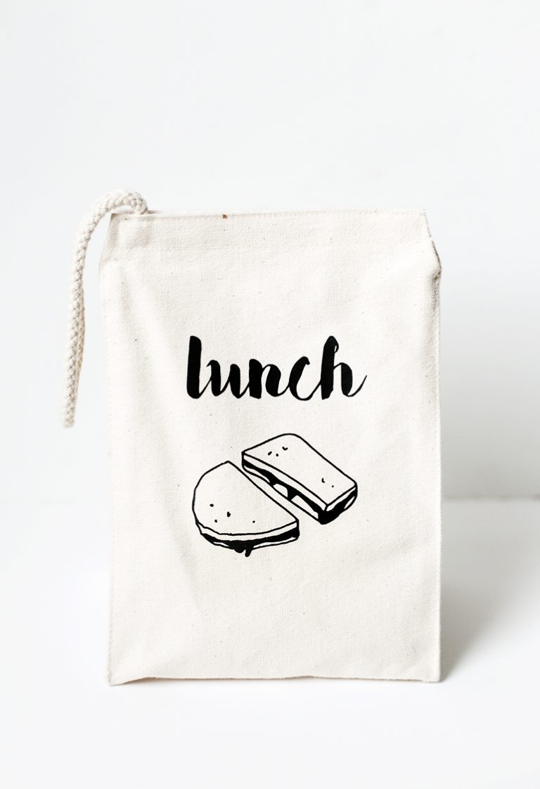 DIY Lunch Bag with Printable - The Merrythought