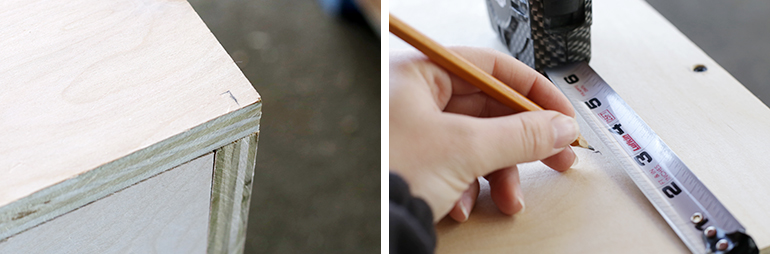 DIY Plywood Side Table - The Merrythought