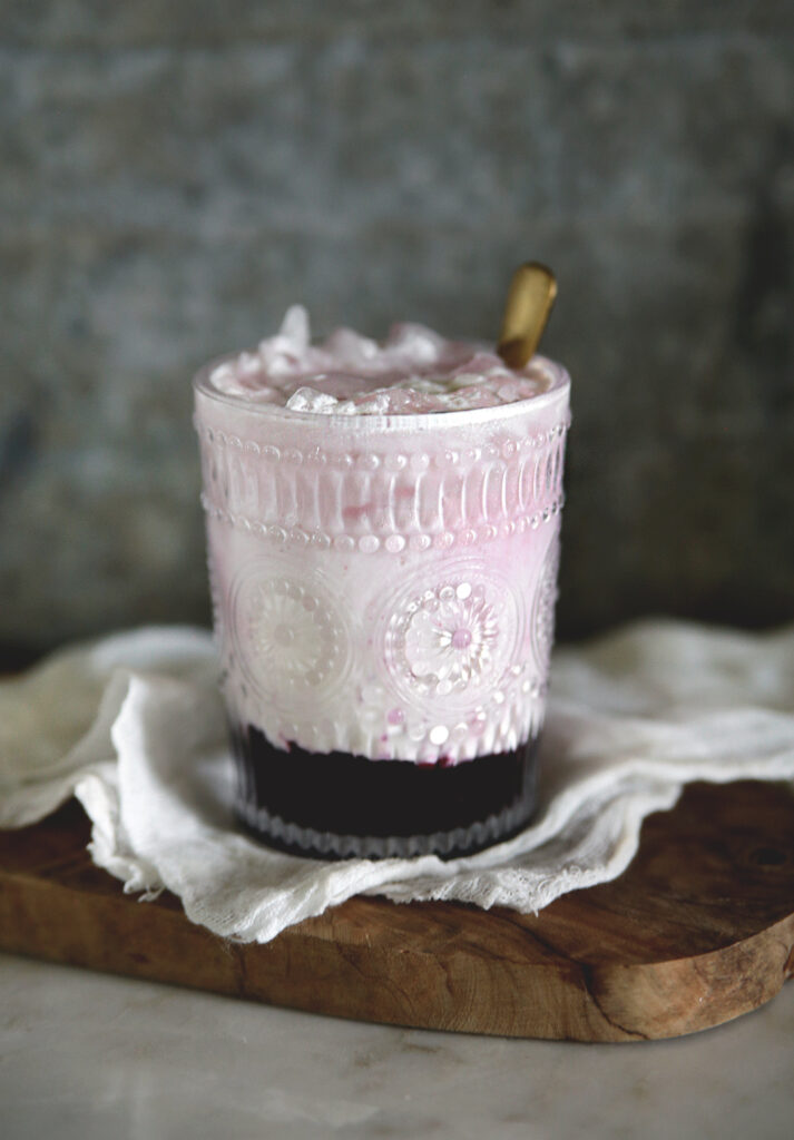 Black Raspberry Italian Cream Soda