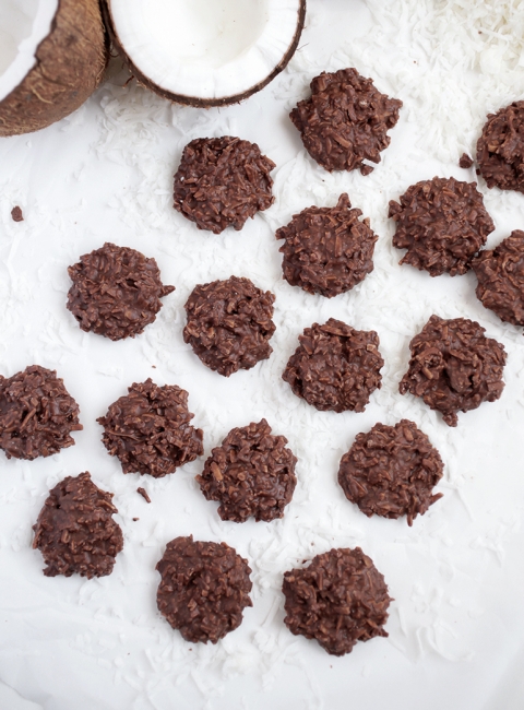 Chocolate Coconut Clusters - The Merrythought