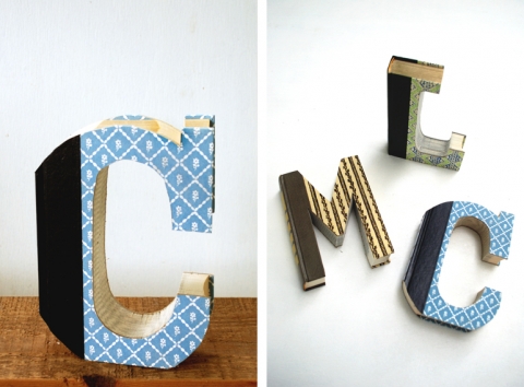 DIY Book Letters - The Merrythought