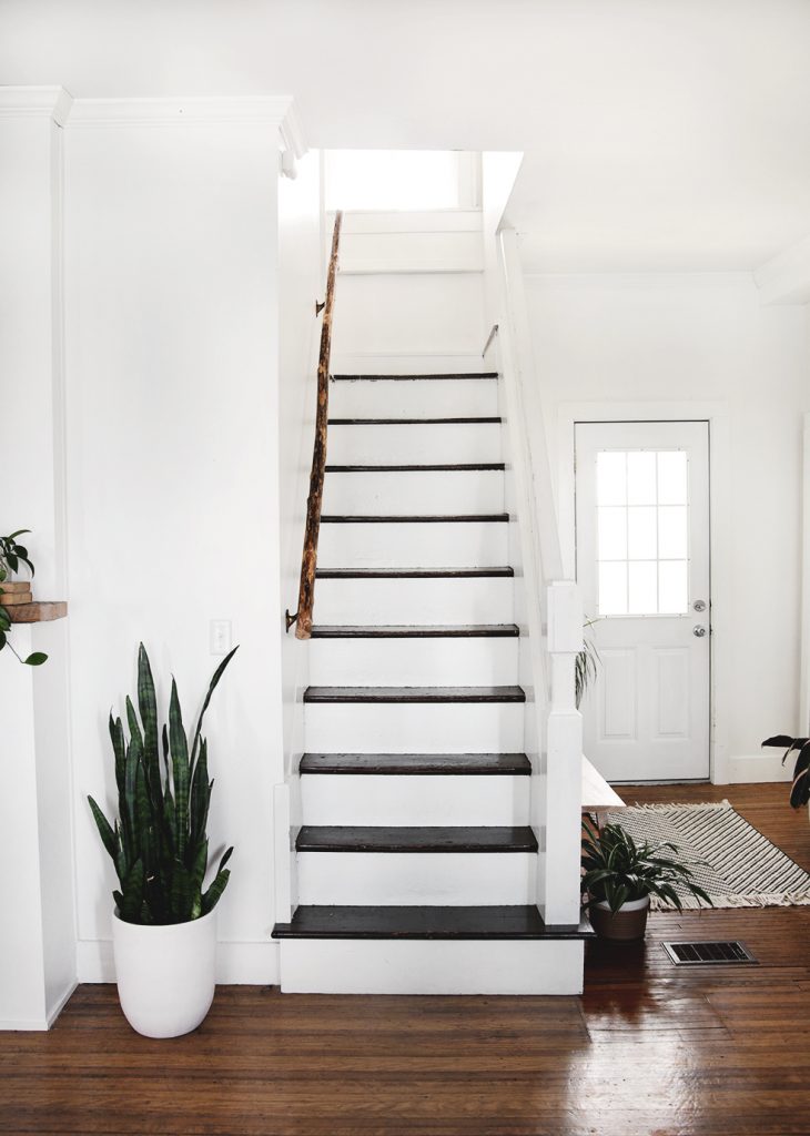 DIY Branch Handrail - How to Make a Handrail from a Branch