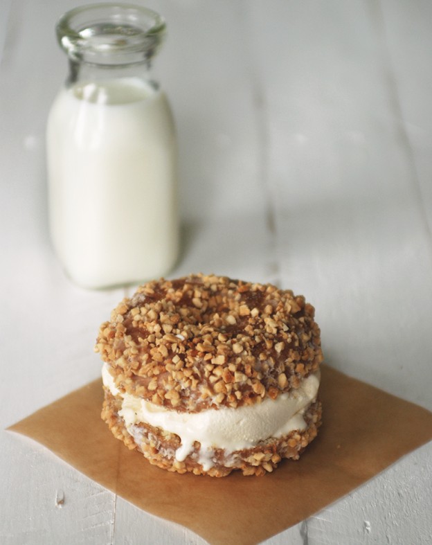 Doughnut Ice Cream Sandwiches - The Merrythought