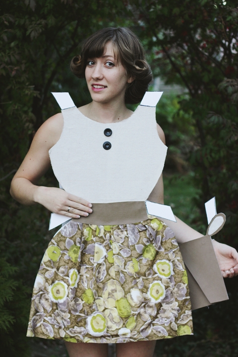 DIY Paper Doll Costume - The Merrythought