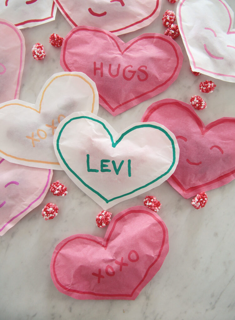 How to Make Heart Treat Bags