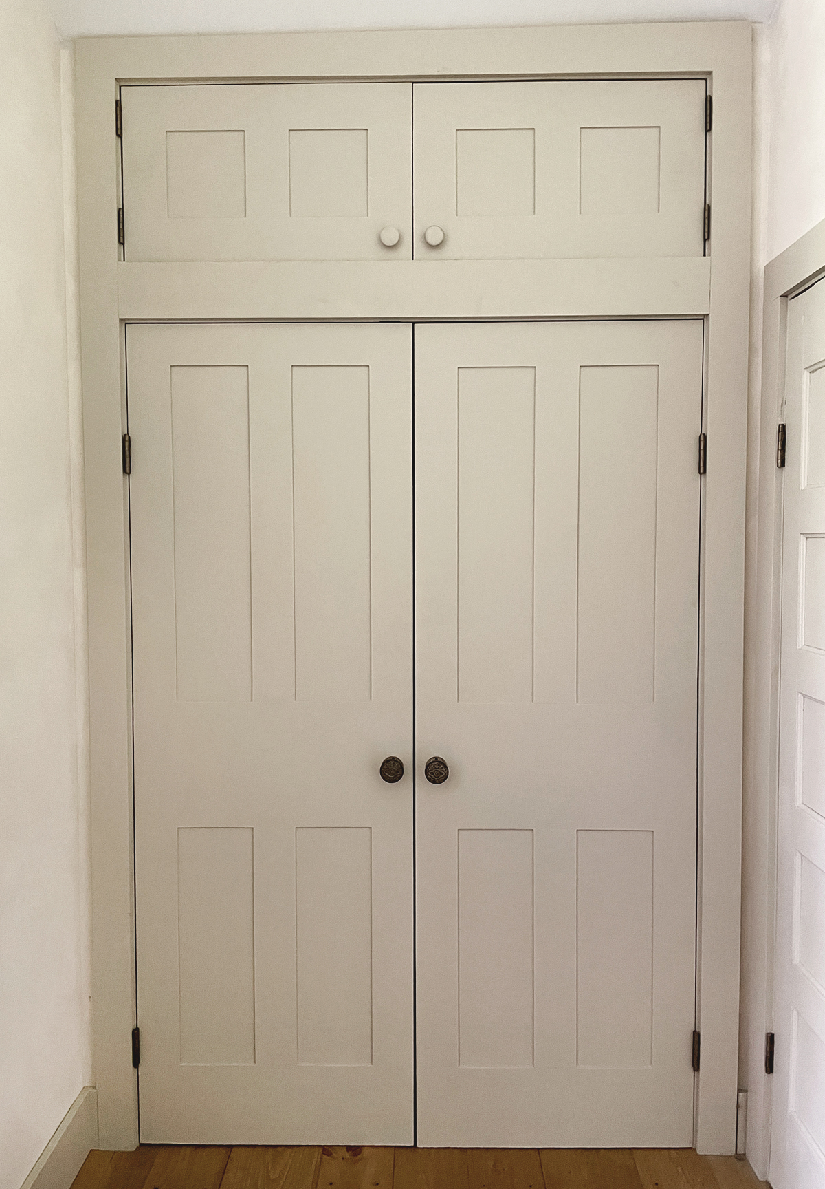 DIY Plain Door into Panel Door
