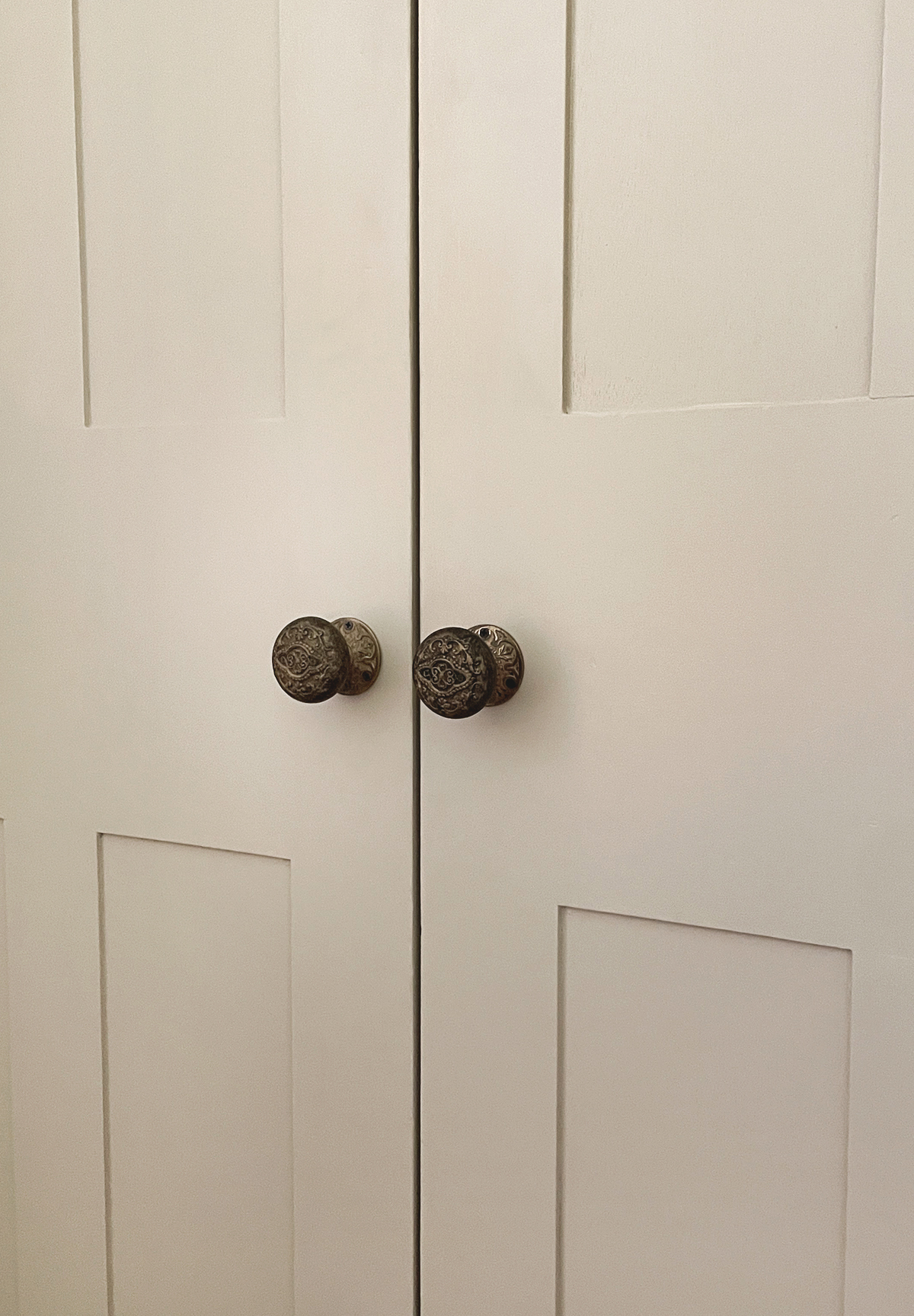 DIY Plain Door into Panel Door