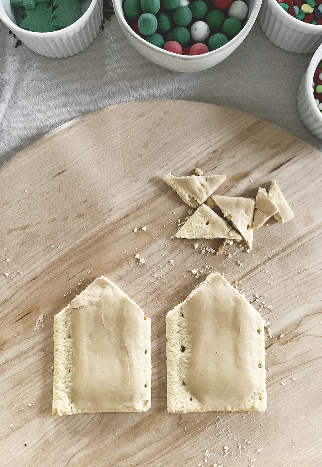Pop Tart Gingerbread House