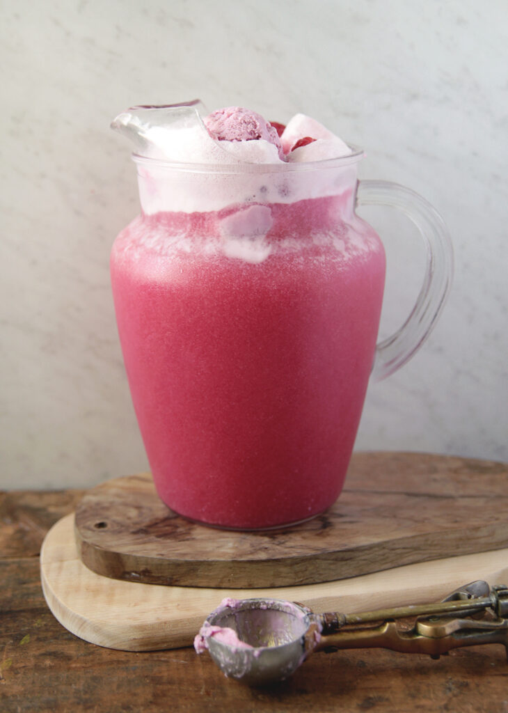 Raspberry Sherbet Party Punch