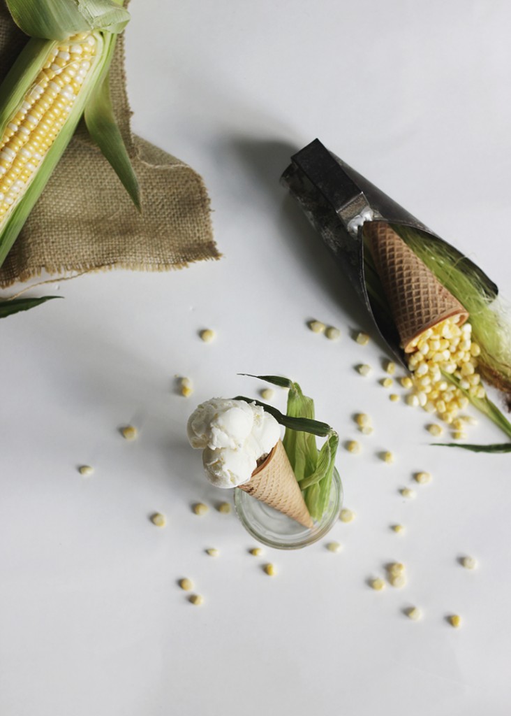 Sweet Corn Cilantro Ice Cream - The Merrythought
