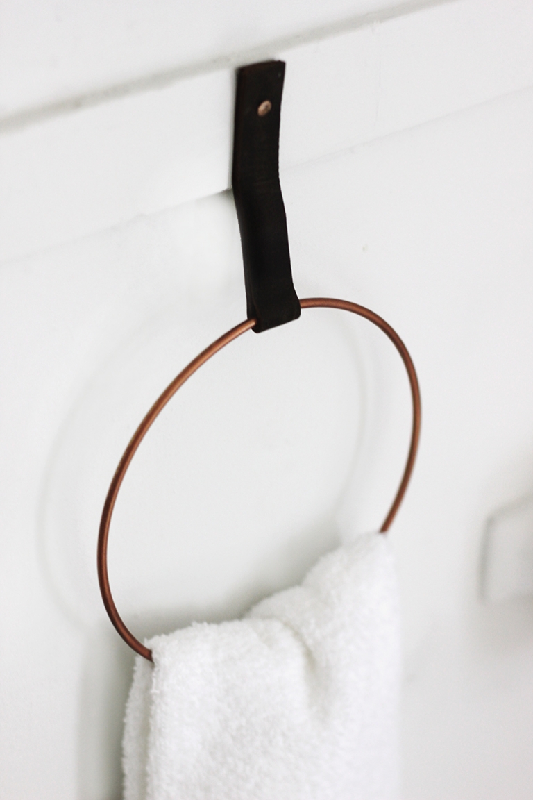DIY Hand Towel Ring - The Merrythought