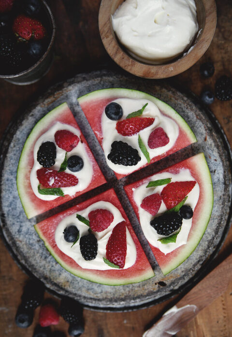 Watermelon Fruit Pizza