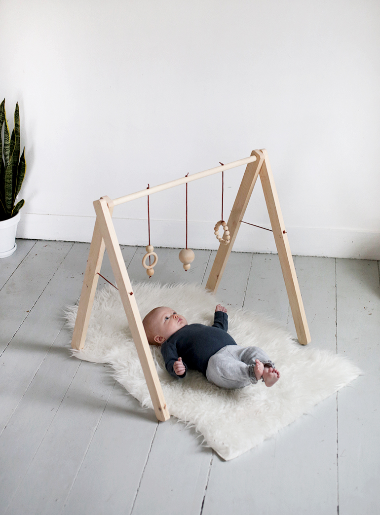 DIY Wooden Baby Gym - The Merrythought