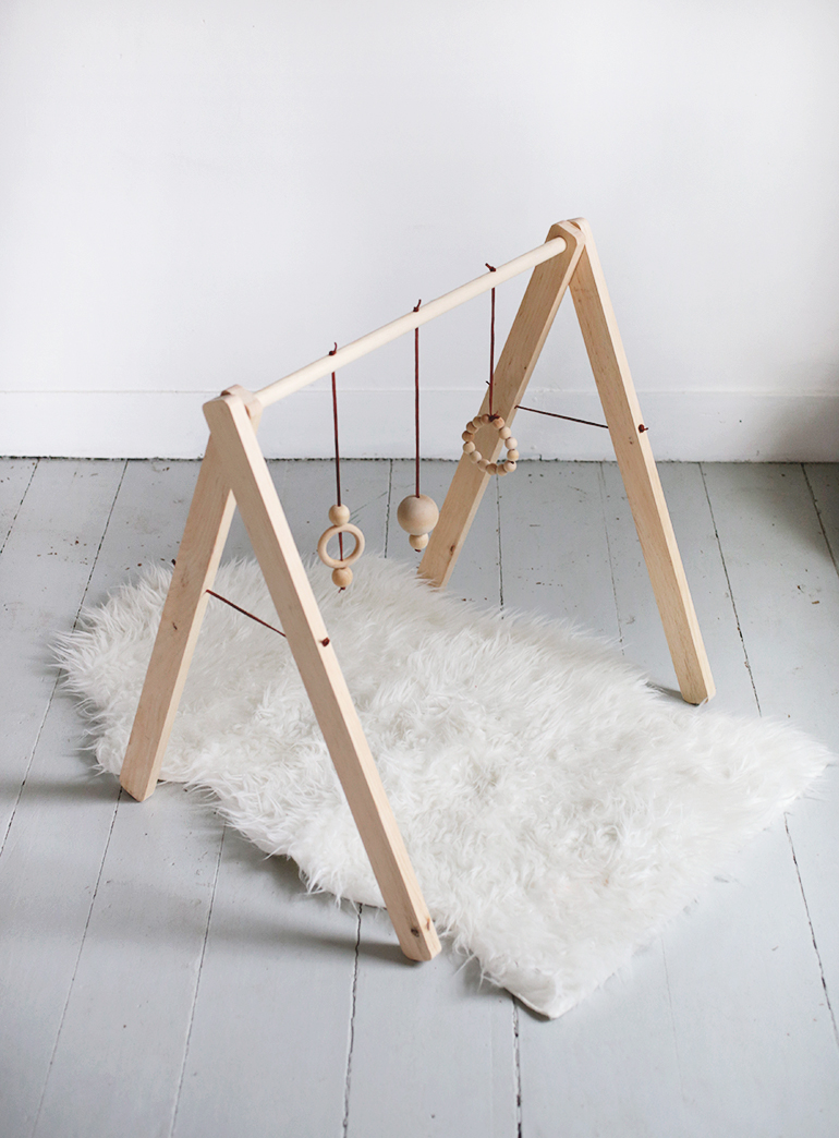 DIY Wooden Baby Gym - The Merrythought